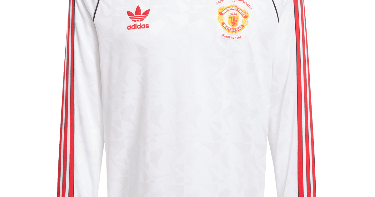 Manchester United 1991 Away Long Sleeve Jersey (JF0375) | Ultra Football