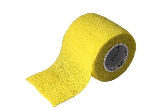 5cm x 4.5m Finger, Wrist & Guard Tape: Yellow | Ultra Football